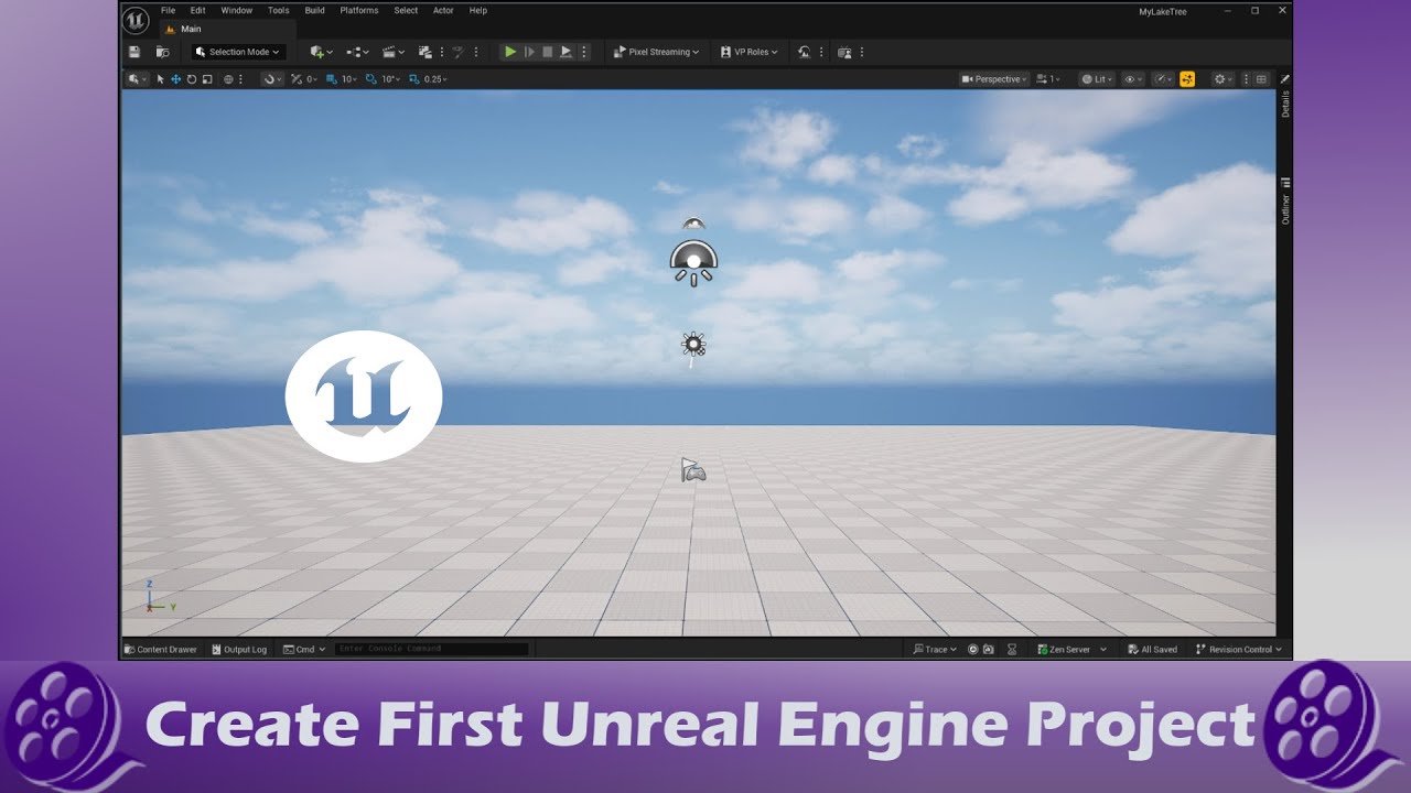 Create Your First Unreal Engine Film Project - Fundamentals Course Part ...