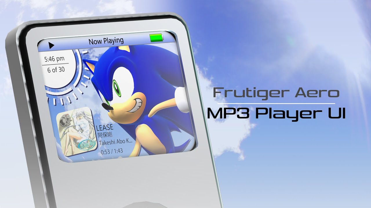 Diseño: Visualizador MP3 ("Frutiger Aero") | Relaxing Blaze | - YouTube
