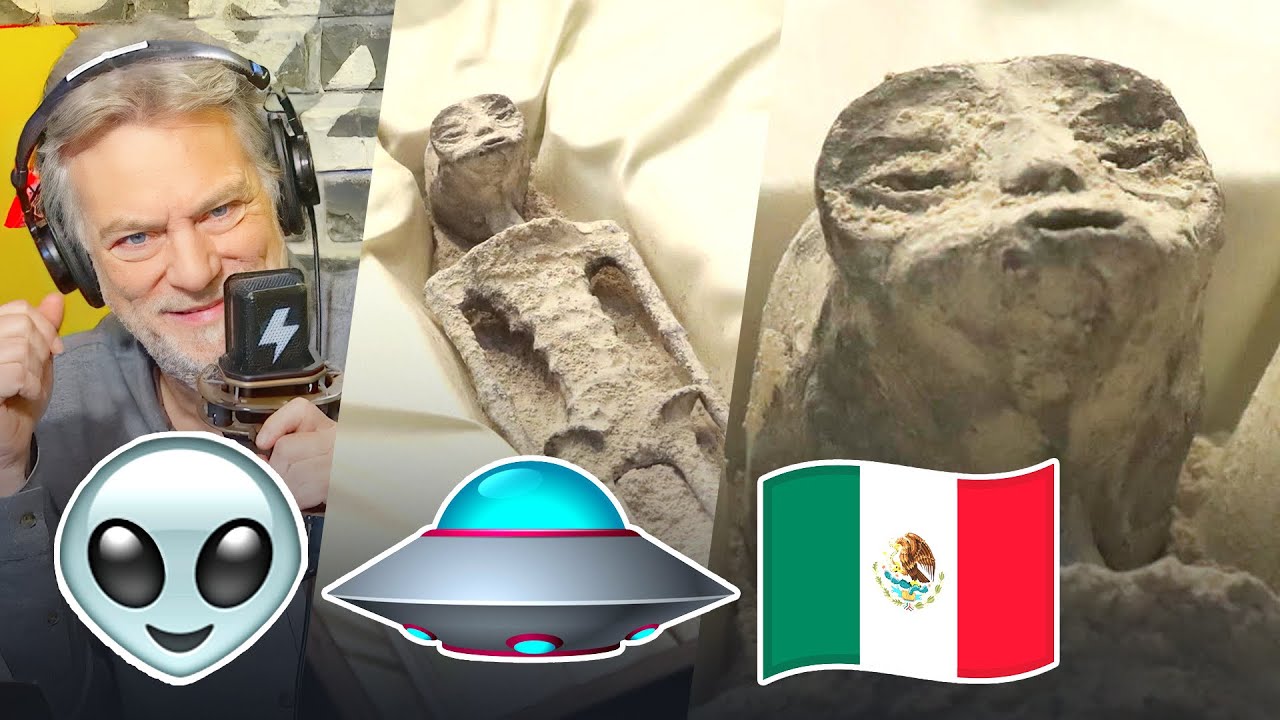 Ufologist Presents Mummified Alien Corpses in Mexico's Congress - YouTube