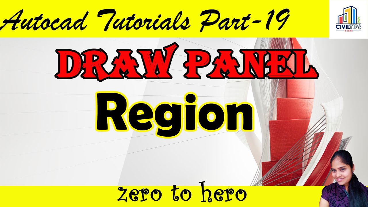 (தமிழ்) How to create Region in Autocad - Free Course - YouTube