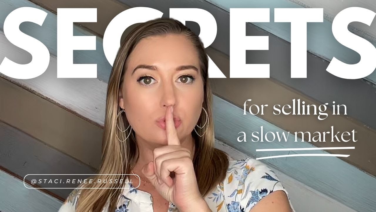 Secrets to Selling in a Slow Market - YouTube
