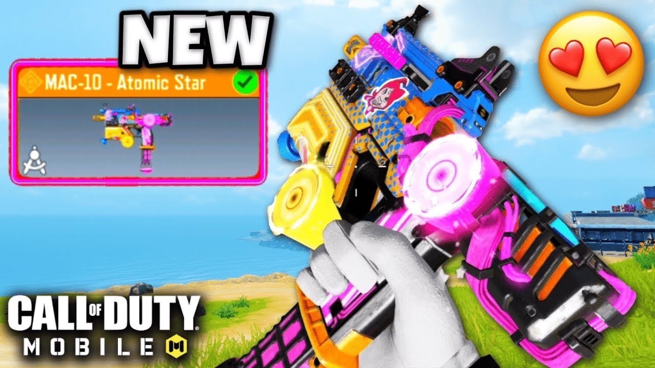 *NEW* LEGENDARY MAC 10 - ATOMIC STAR 😍| COD MOBILE#codmobile - YouTube