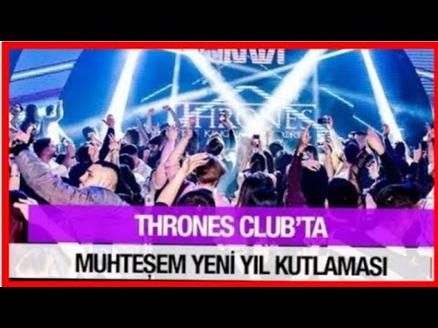 THRONES CLUB’TA MUHTEŞEM YENİ YIL KUTLAMASI