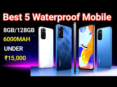 Best 5 Waterproof Mobile Under 15,000 | Xiaomi Redmi Waterproof Series ...
