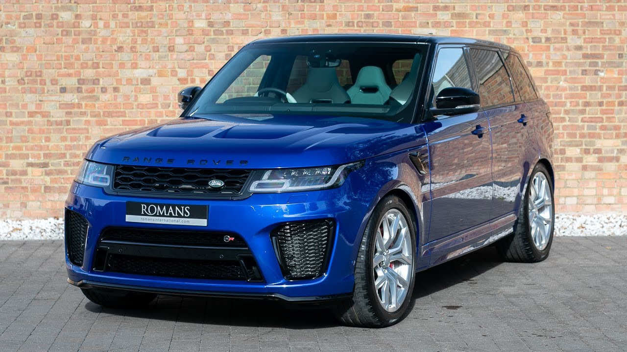 2018 Range Rover Sport 5.0 SVR - Estoril Blue - Walkaround, Interior ...