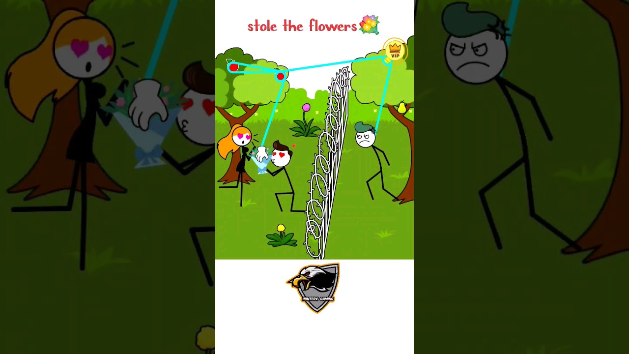 Stole the flowers💐#shortsfeed #trollface #shorts - YouTube