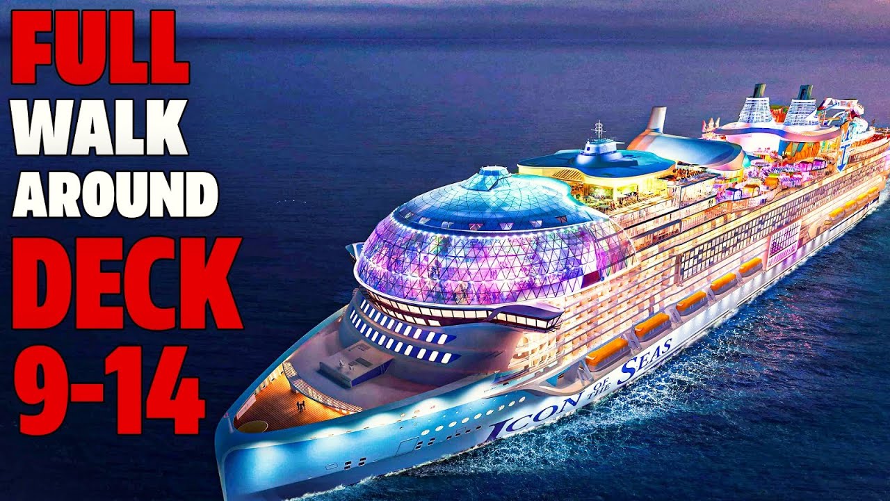 Expert Guide: Icon of the Seas Decks 9-14 Revealed - YouTube