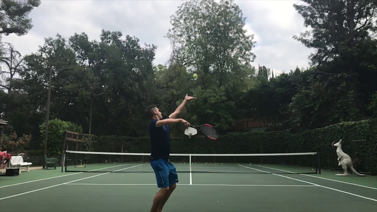Kick Serve Lesson | The Contact Point - YouTube