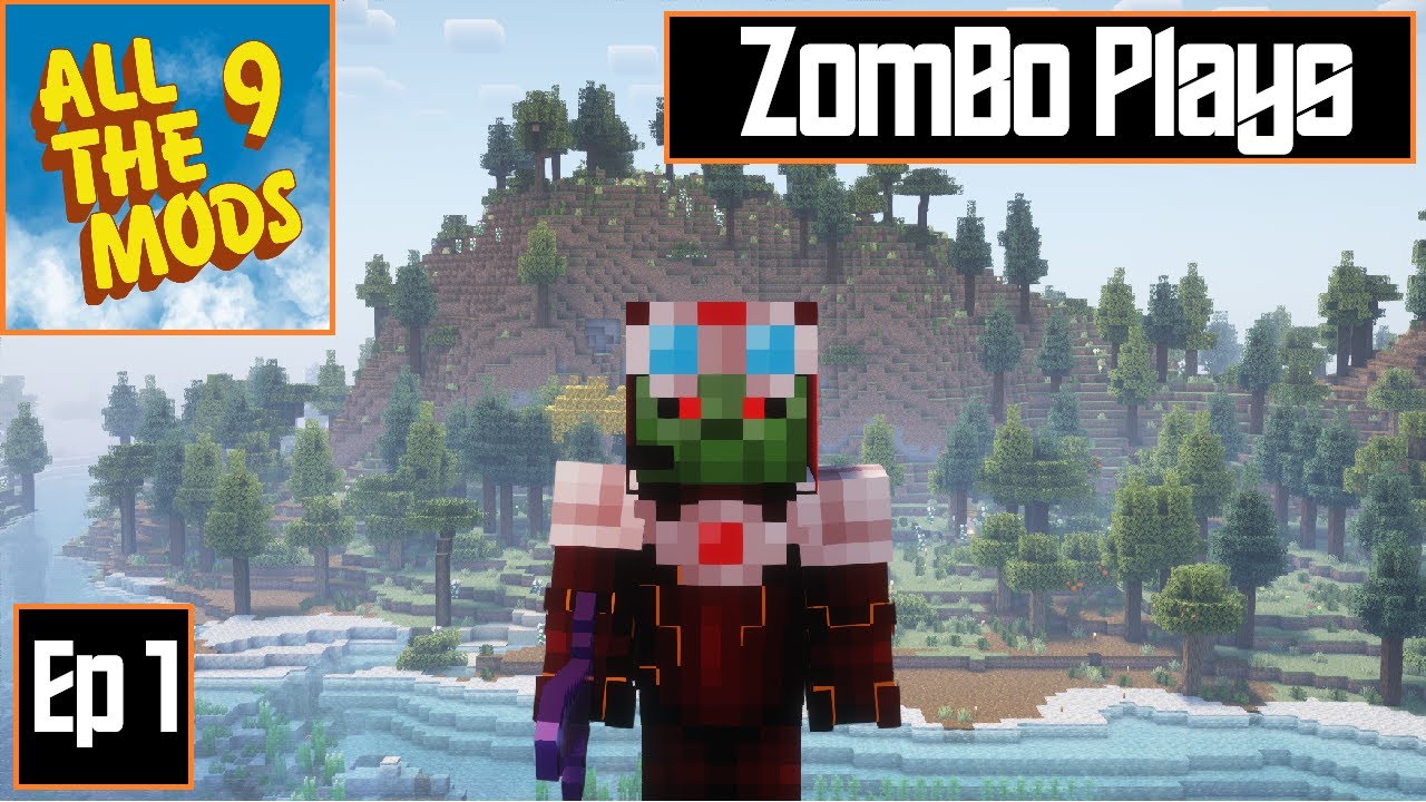 400+ Mods, Time For a Fresh Start! ZomBo Plays: All The Mods 9: E1 ...