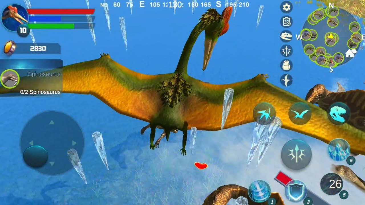 Best Dino Games - Quetzalcoatlus Simulator Android Gameplay - YouTube
