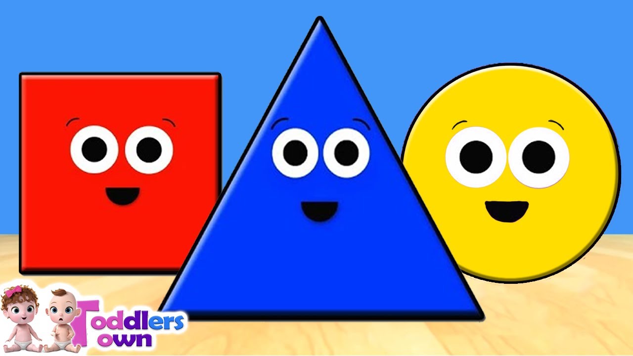 Shapes Song | We Are Shapes | Learn Shapes For Toddlers | Toddlers Town ...