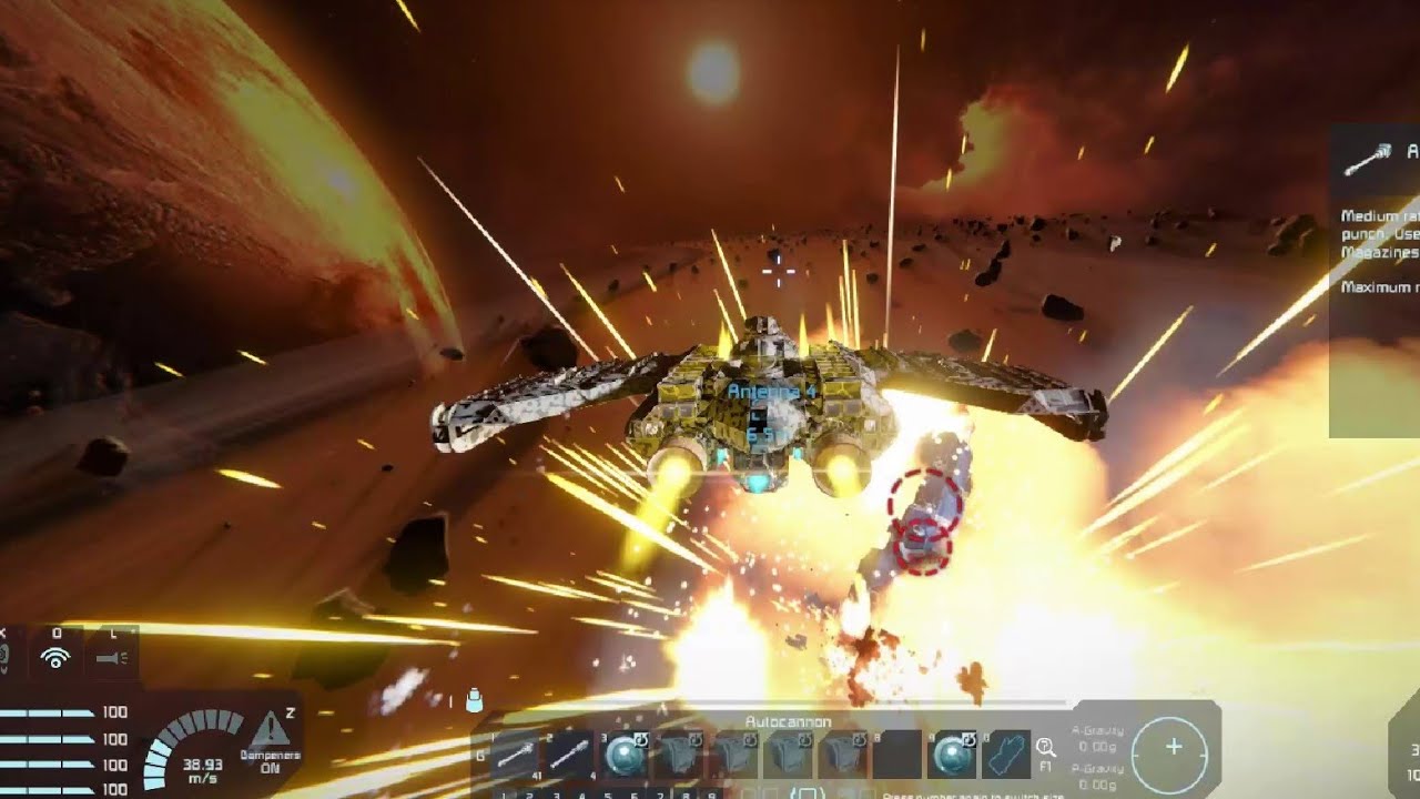 Prototype Heavy Fighters new missiles devastates a Destroyer [Space ...