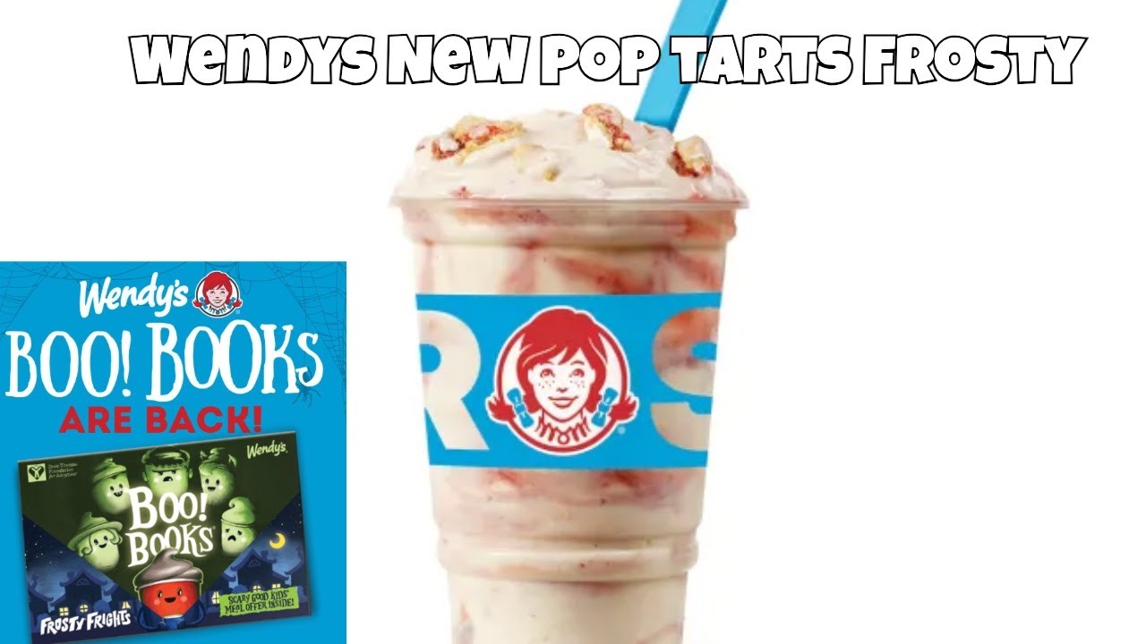 We Tried Wendy's New Frosty Pop-Tarts and got a Boo Book - YouTube