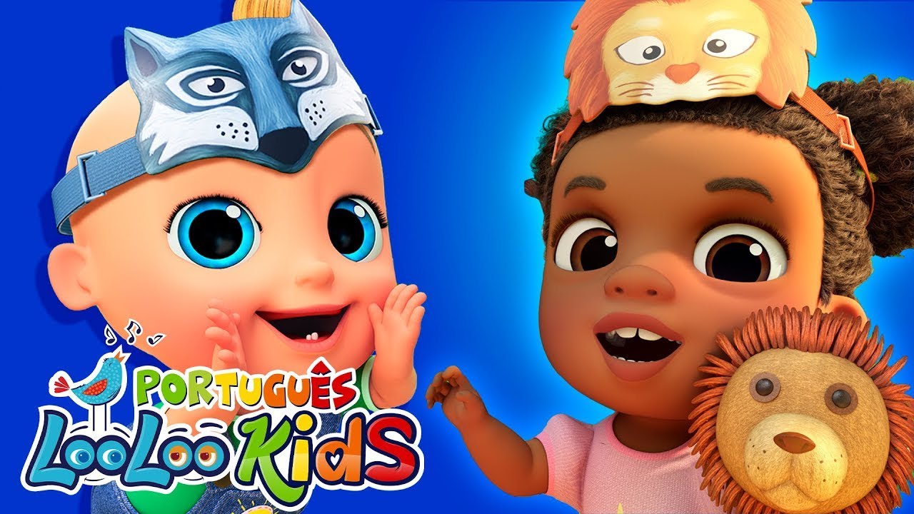 Animais Selvagens + Zigalu: Looloo Kids em Português 🎵 Cante, Dance e ...