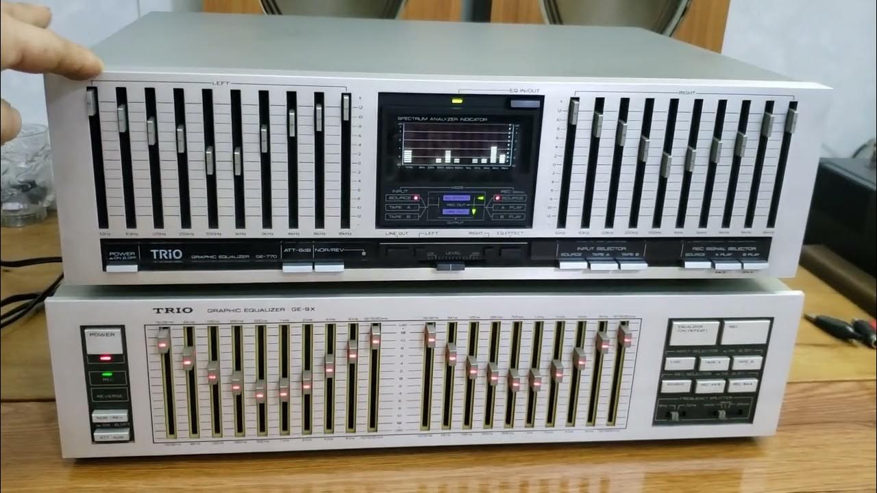 2 em EQ trio ge-770 và ge-9x hàng đẹp tiếng hay có dá trong video lh 0987.991.346 - YouTube