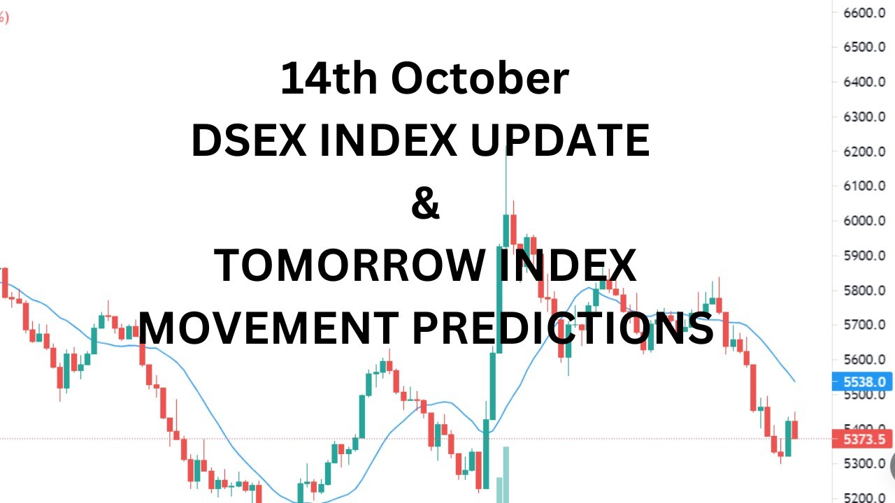 14 October , DSEX INDEX DISCUSSION | আগামীকাল ইনডেক্সের সাপোর্ট ও ...