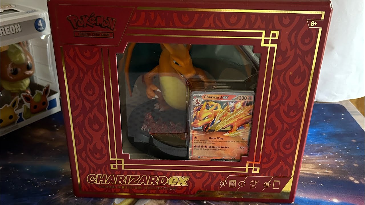 New Pokémon Charizard EX Super-Premium box opening! - YouTube