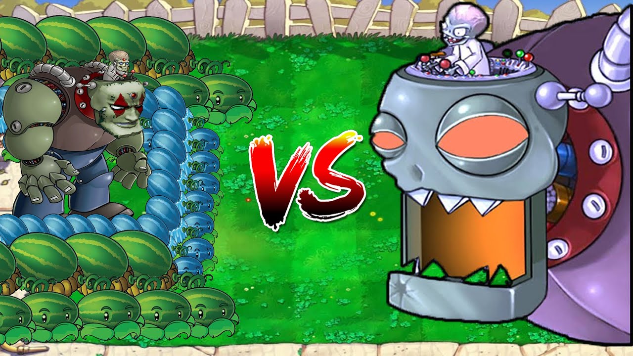 999 Dr. Zomboss vs. 999 Zomboss Epic Fight (Dr.Zomboss PvZ 3 ) | Plants ...