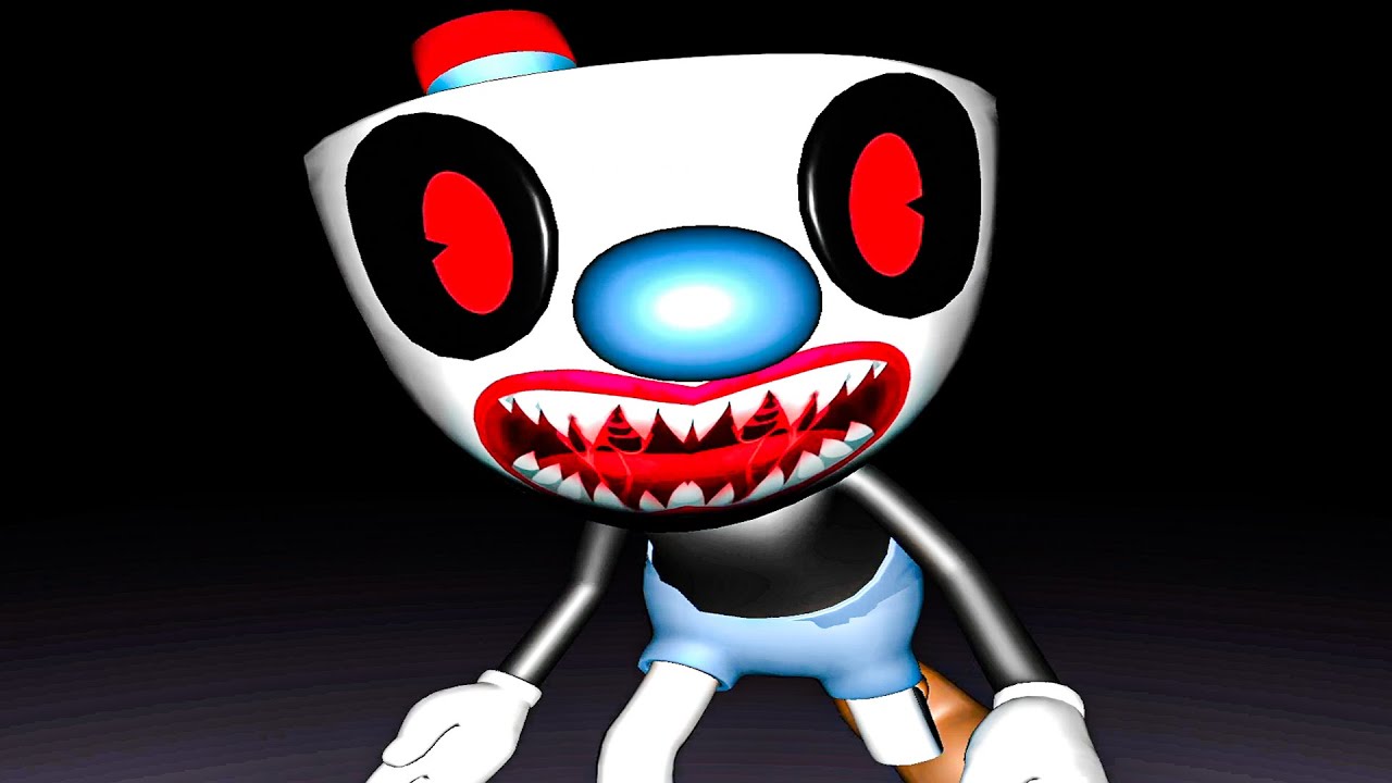 this cuphead horror game made me spill my cup out of fear - YouTube