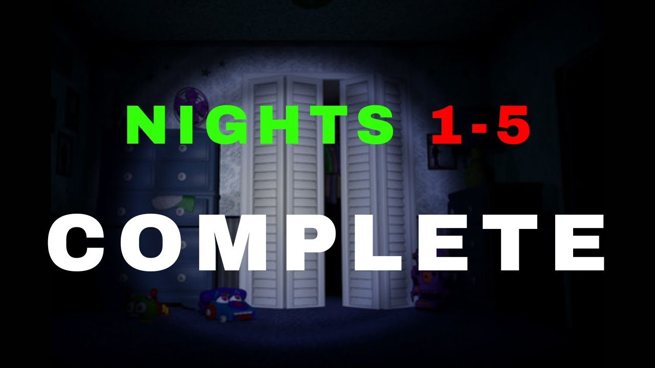 FNAF 4 (Nights 1-5) - 10th Anniversary Celebration - YouTube