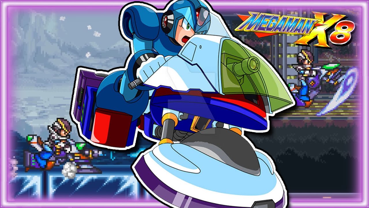 All These Sick BIKE Levels! │ Mega Man X8 Demake Part 4 - YouTube
