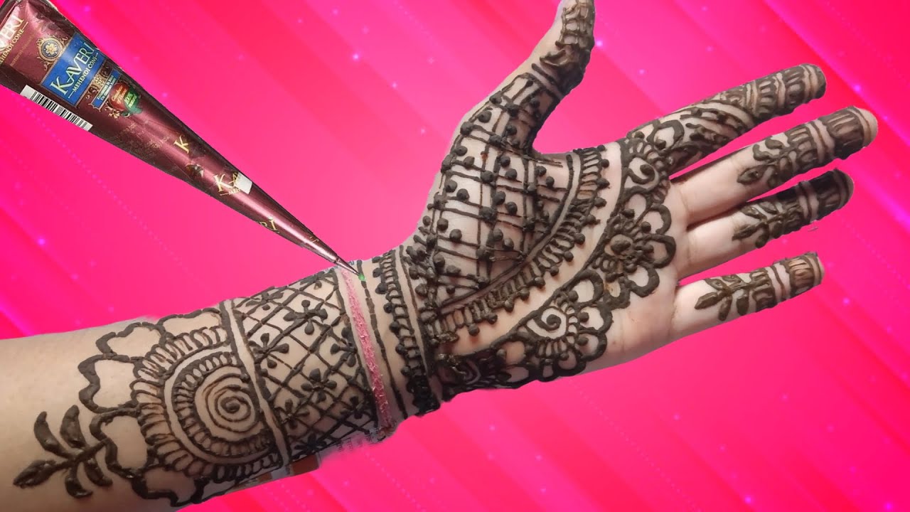 Mehndi design l mehndi designs l mehandi ka dezain l cone design l ...