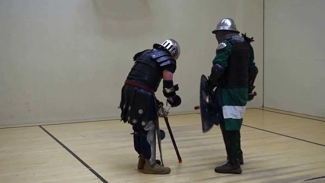 Oertha Eskalya SCA Indoor Heavy Fighter Practice 12-29-2013 Part 1 of 8 ...