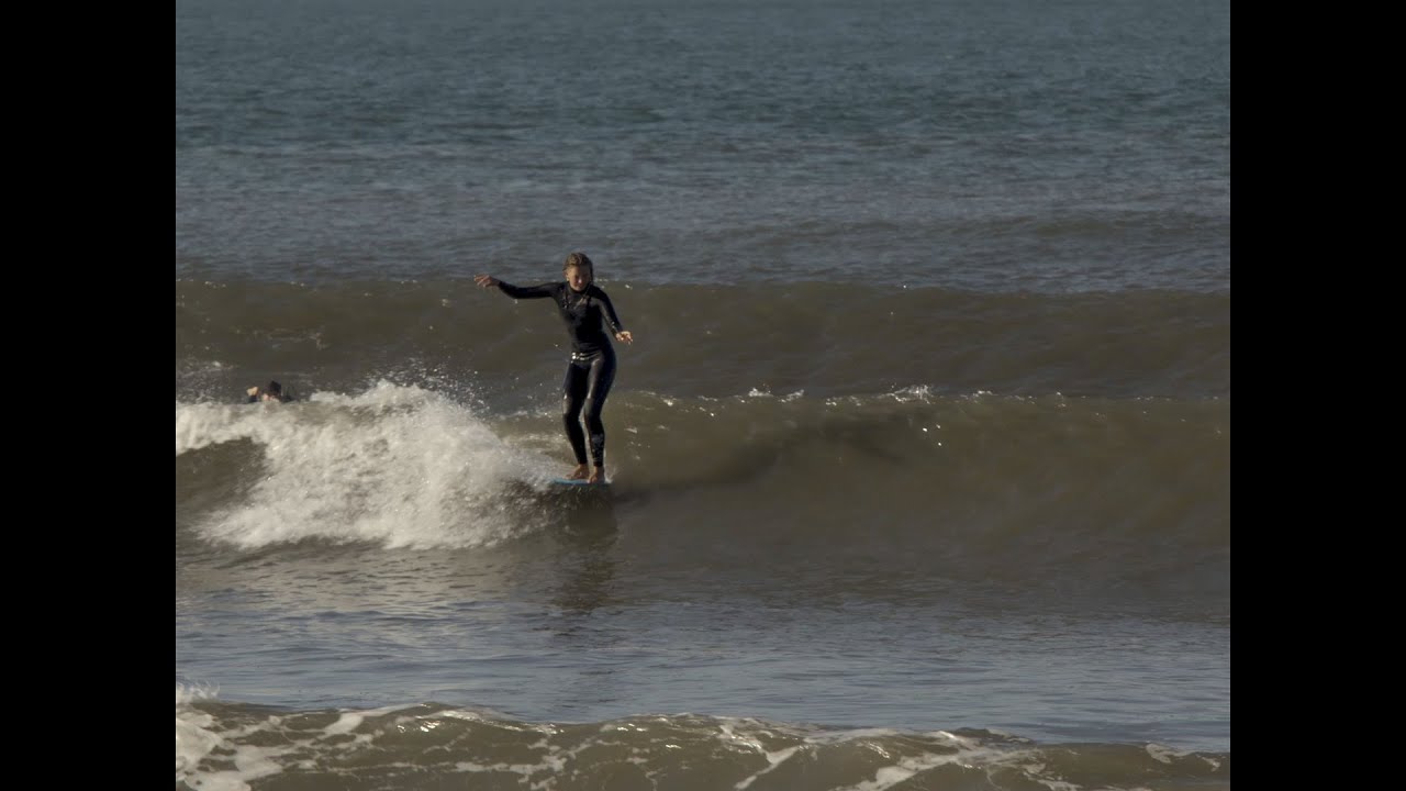 Chloe and Tucker Coleman Surfing Ditch Plains - YouTube
