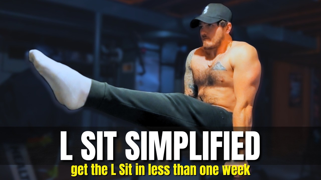 The L-Sit Made EASY | Beginner Tutorial - YouTube
