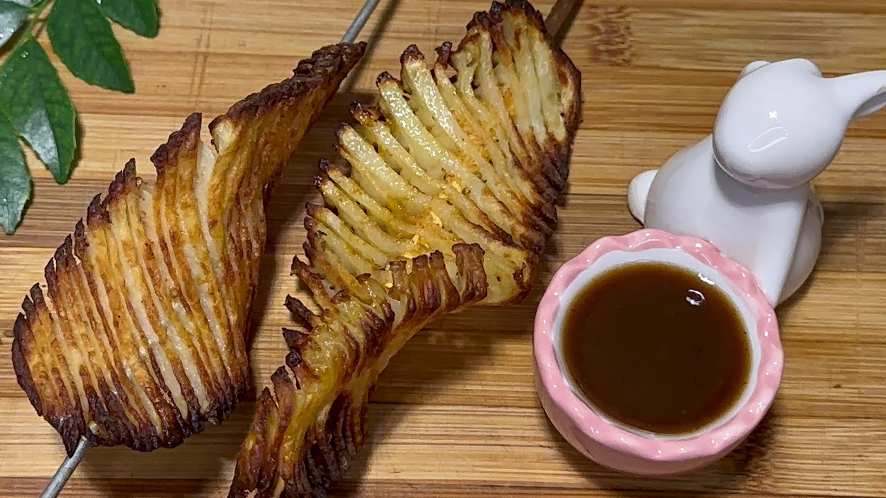 Easy and Crispy Potato twister - YouTube