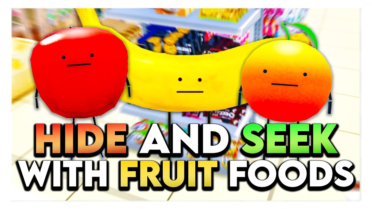 Roblox SECRET STAYCATION HIDE & SEEK WITH FRUIT FOODS! 🍌 - YouTube