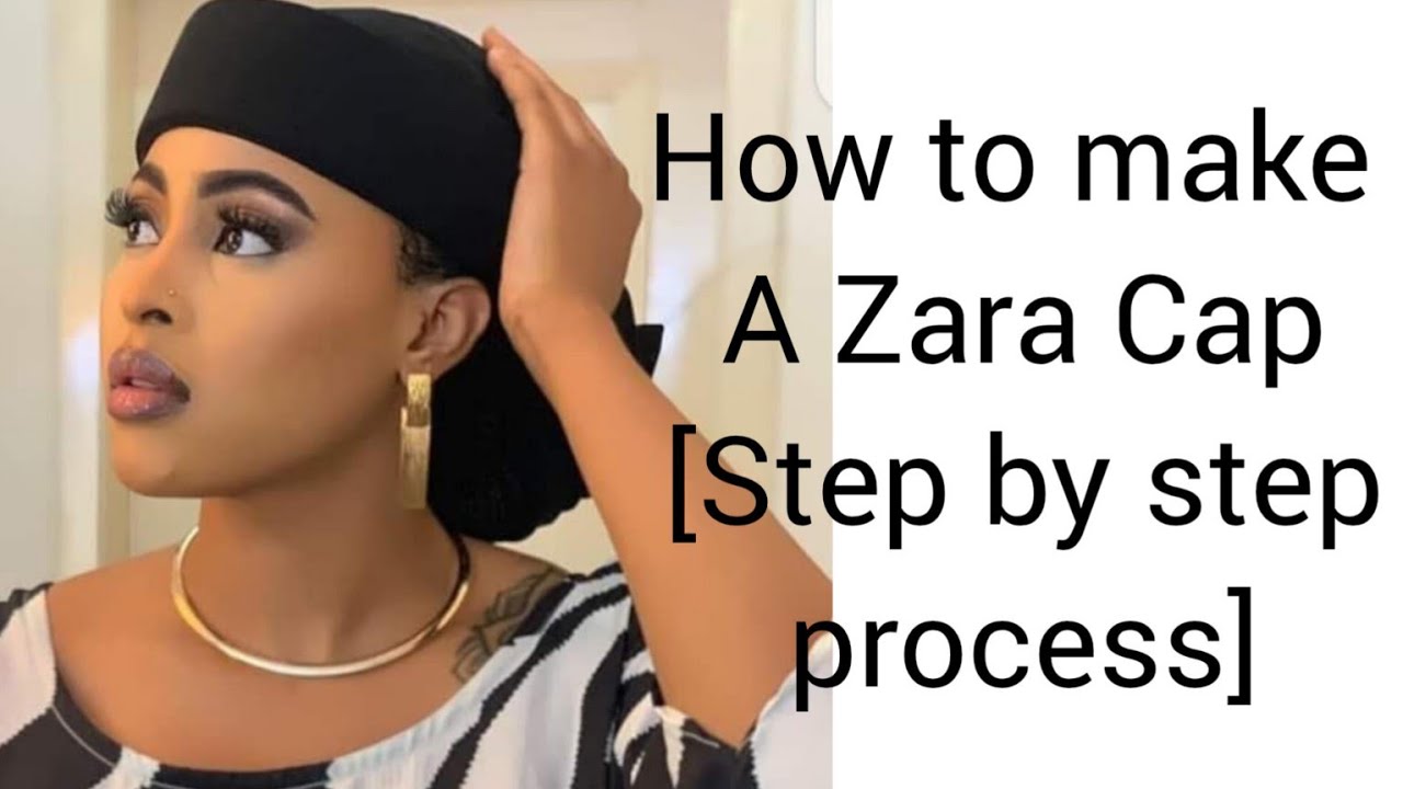 How to make a Zara Cap // step by step process #diy #zaracap #beginners ...