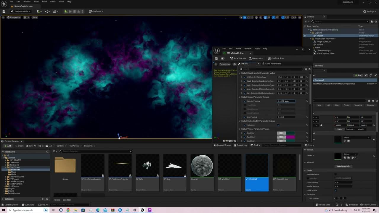 Unreal Engine 5 - Working on noise animation - YouTube