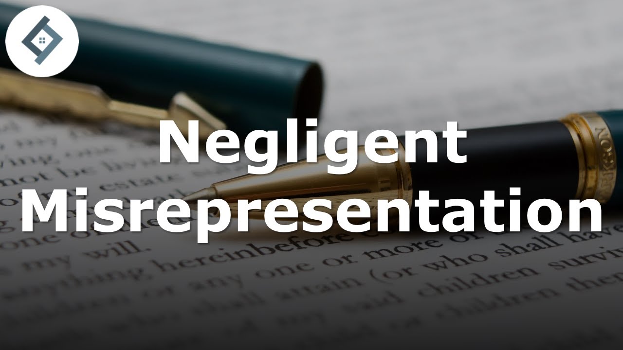 Negligent Misrepresentation | Contract Law - YouTube