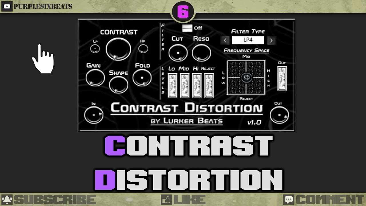 🎚 Contrast Distortion || Free VST Plugin || Digital Distortion - YouTube