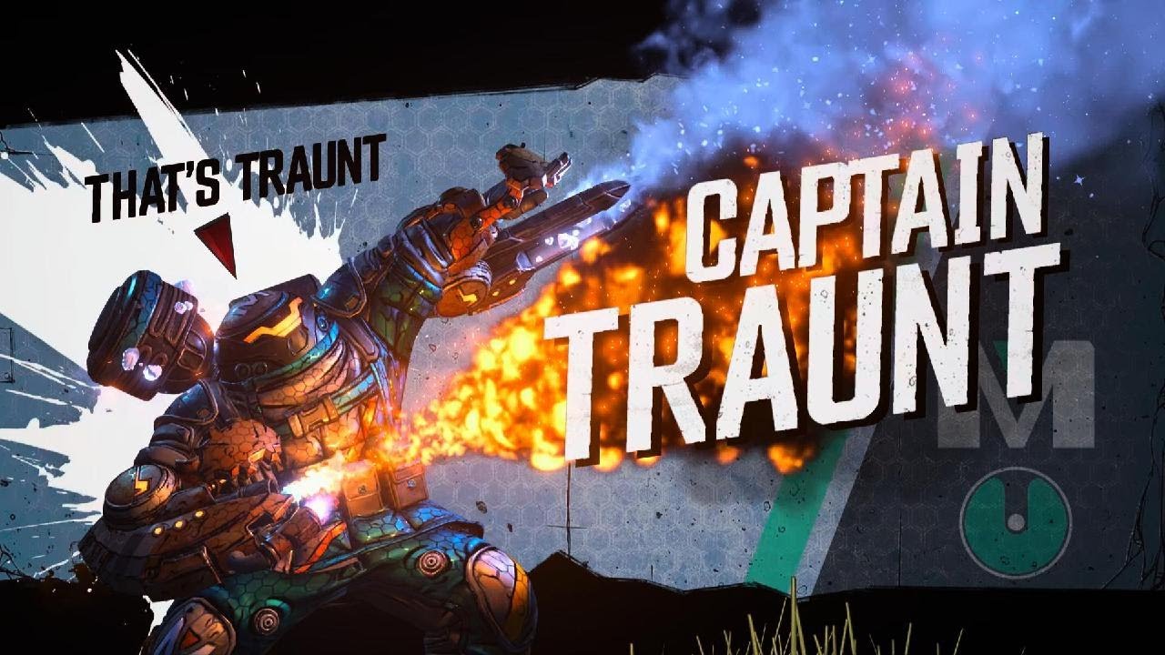 Borderlands 3 - Captain Traunt - YouTube