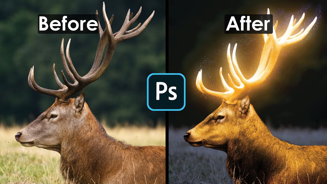 Glow Effect - Photoshop Tutorial | Glowing Effect - YouTube