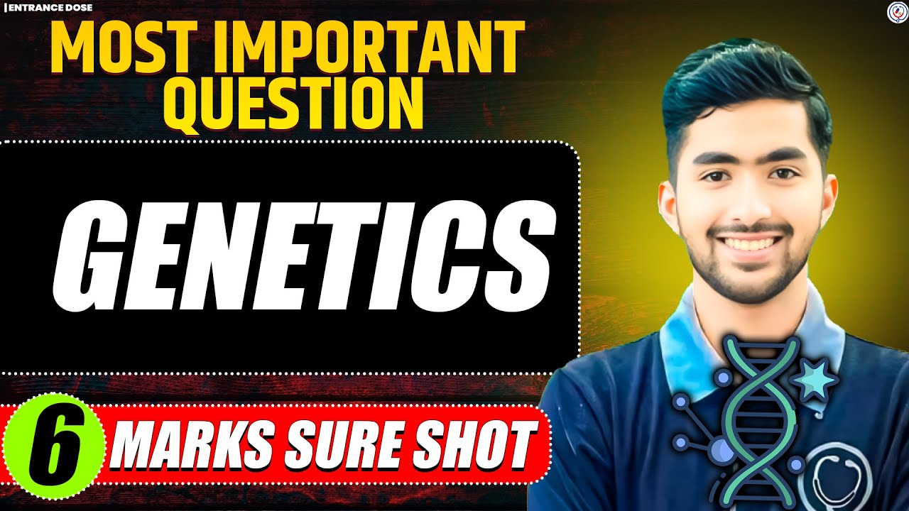 CEE 2025 Most Expected Questions From Genetics 😲| Most Important Past ...