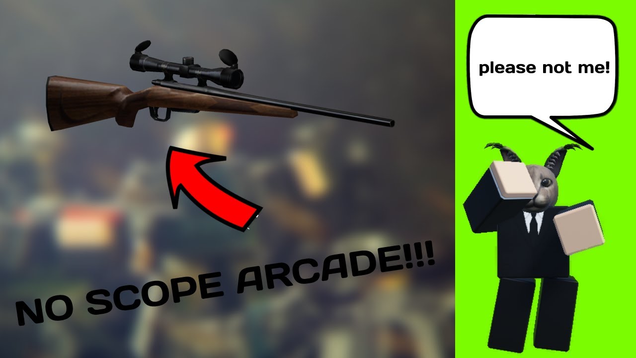Roblox No-scope Arcade (Pain by Josh. A) - YouTube