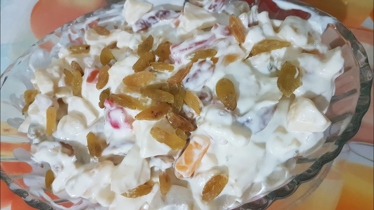 Cream Fruit Chaat |MiMi's Kitchen - YouTube