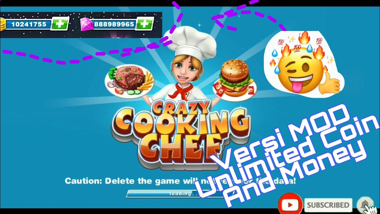 Crazy Cooking Chef MOD || Sushi Shop || Unlimited Coin And Diamond ...