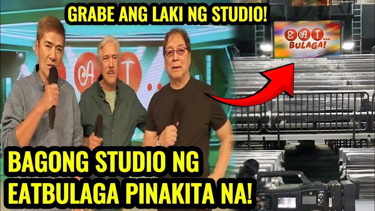 BAGONG STUDIO NG EATBULAGA PINAKITA NA - YouTube