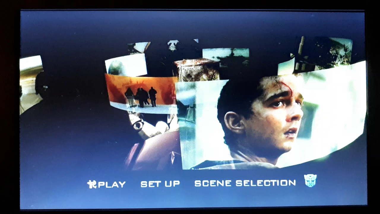 TRANSFORMERS (2007) DVD Menu - YouTube