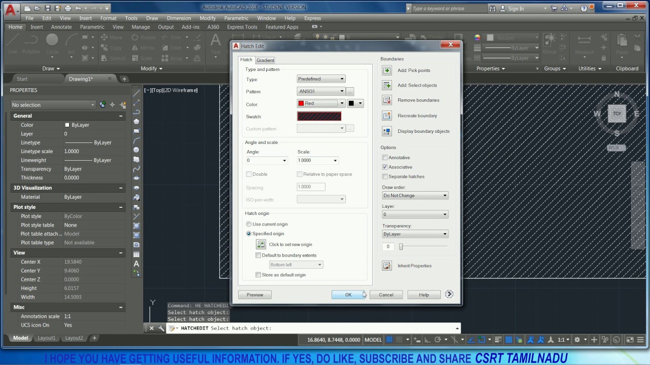 53 MODIFY TOOL HATCHEDIT HE COMMAND AUTOCAD USES OF HATCHEDIT 53 MODIFY TOOL HATCHEDIT HE COMMAND AUTOCAD USES OF HATCHEDIT