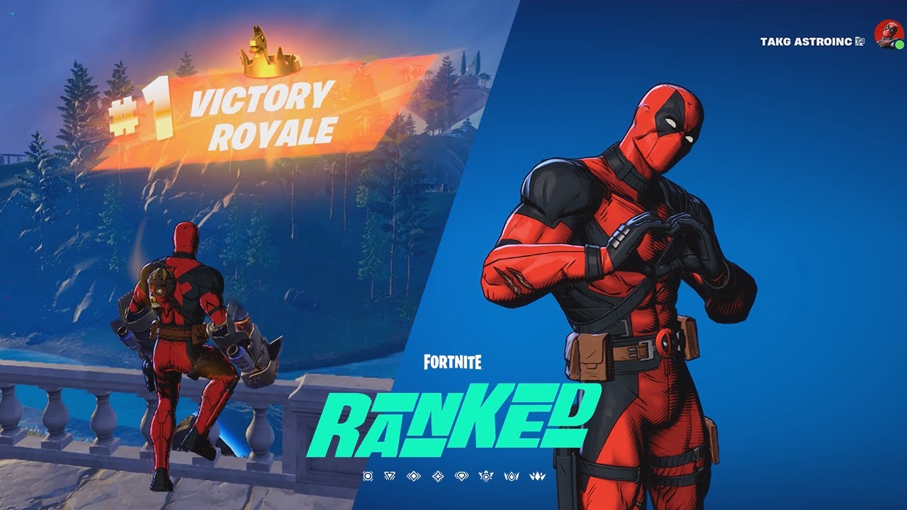NEW Deadpool & Wolverine Bundle | Deadpool’s Crown Victory in Fortnite ...