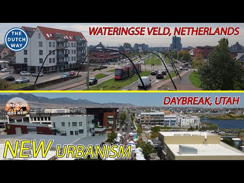 US vs Dutch New Urbanism Suburbs: What's the Difference? - YouTube