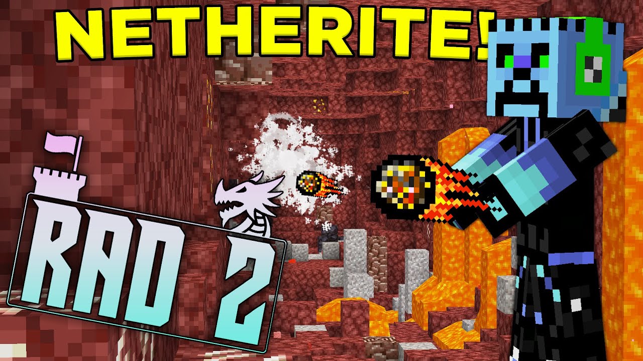 FARMIAMO NETHERITE E.. - Minecraft ITA RAD2 - YouTube