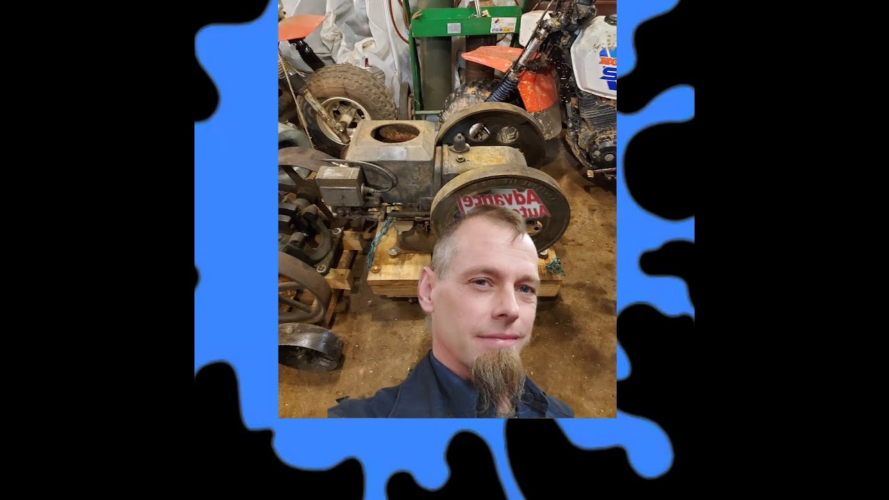 Hit and Miss Stover CT2 repair and first start in 38 years. - YouTube