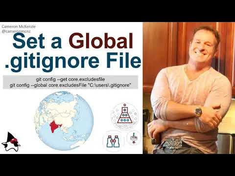 How to add a Global .gitignore File - YouTube