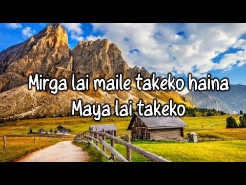 Resham Firiri~Famous Nepali old song (Lyrical Video) - YouTube